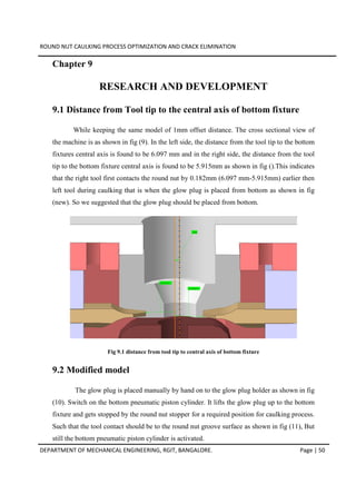 Round nut caulking process optimization and crack elimination | PDF