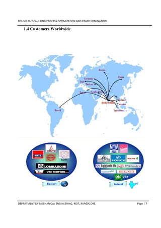 Round nut caulking process optimization and crack elimination | PDF