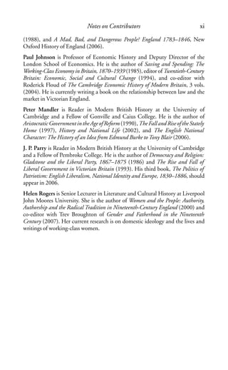 Liberty And Authority In Victorian Britain Peter Mandler | PDF