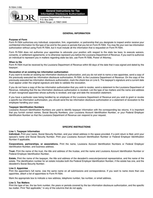 Power of Attorney and Declaration of Representative | PDF