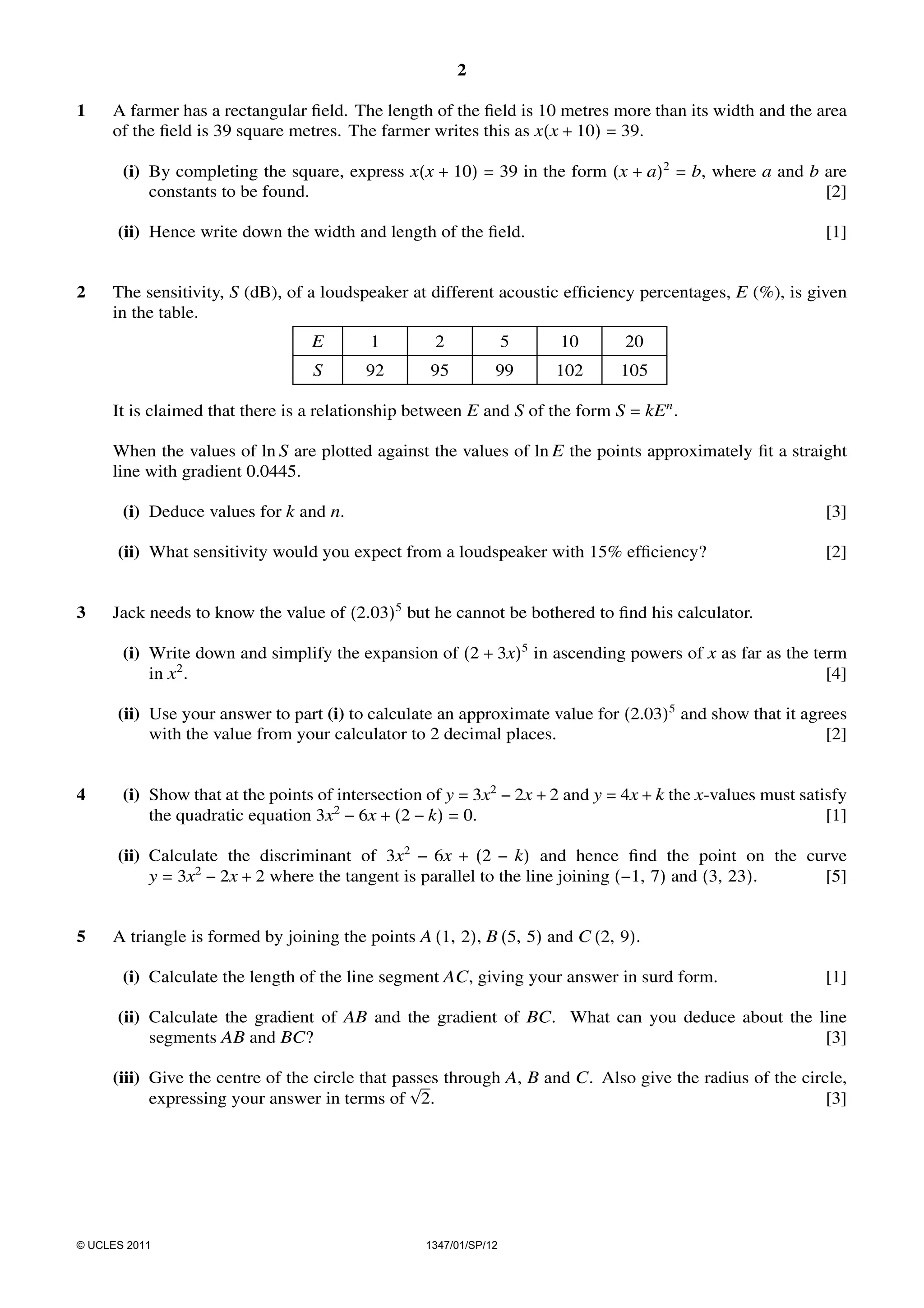 129215 specimen-paper-and-mark-schemes | PDF