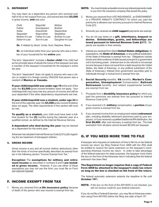 Instructions for AR1000S - Short Form | PDF