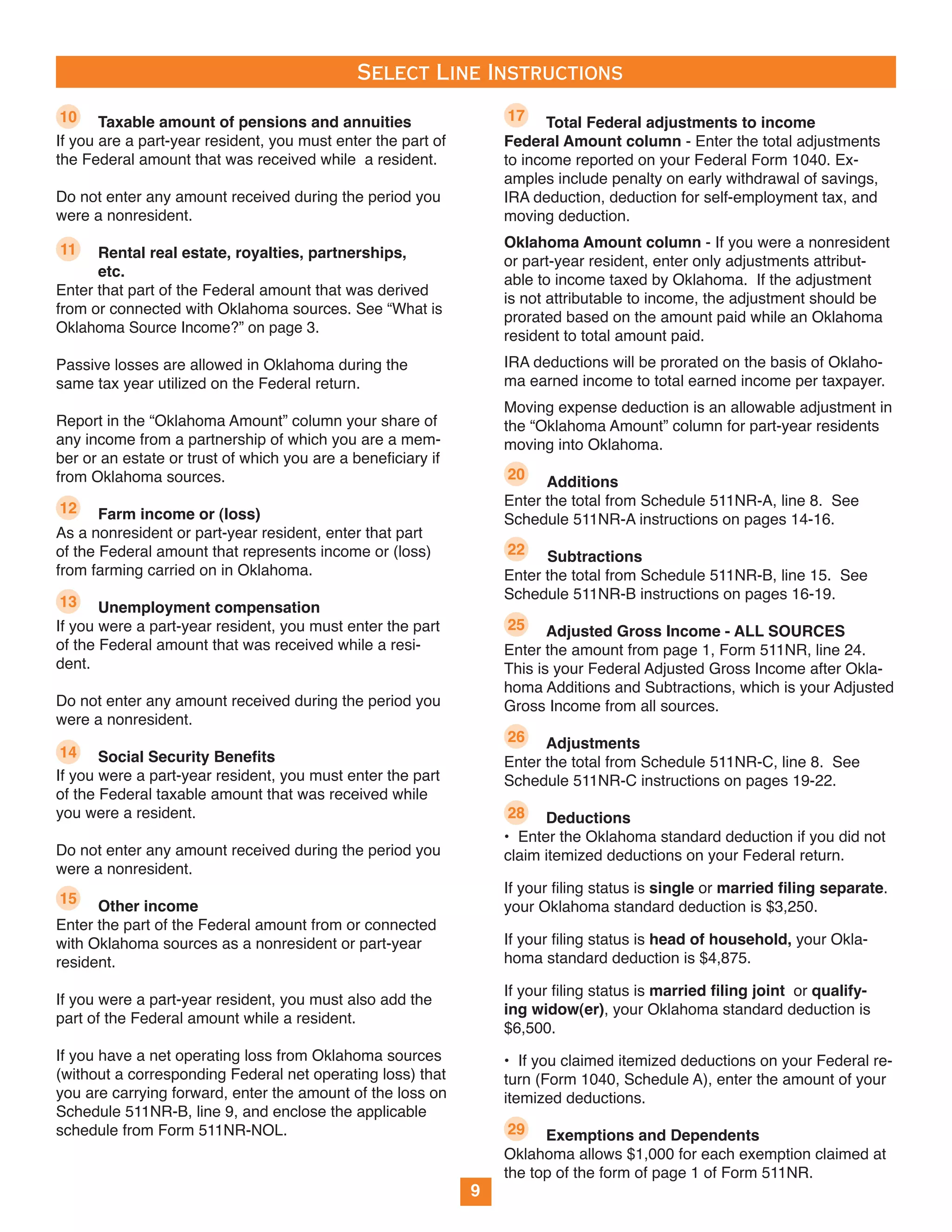 Individual Nonresident/Part-Year Income Tax Return Packet | PDF