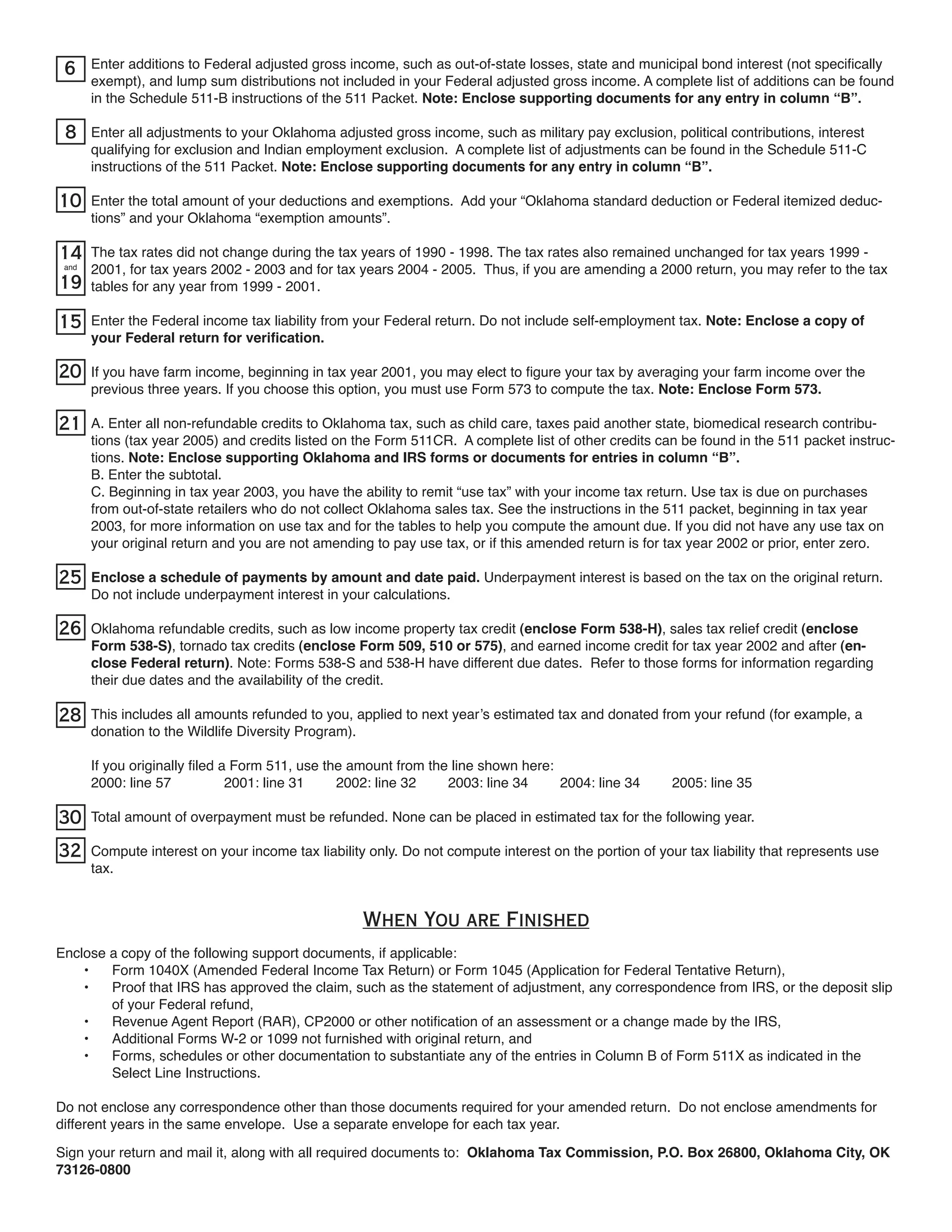 Amended Resident Individual Income Tax Return | PDF