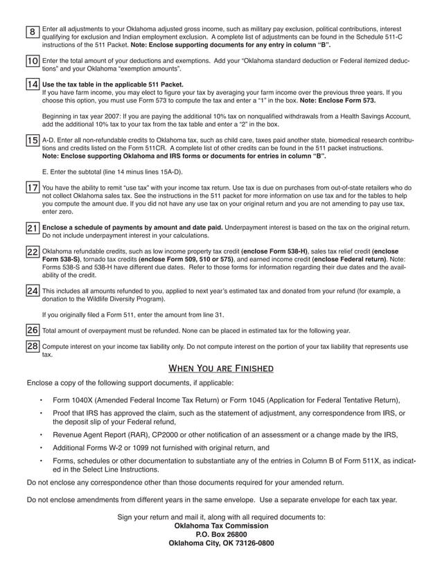 Amended Resident Individual Income Tax Return | PDF