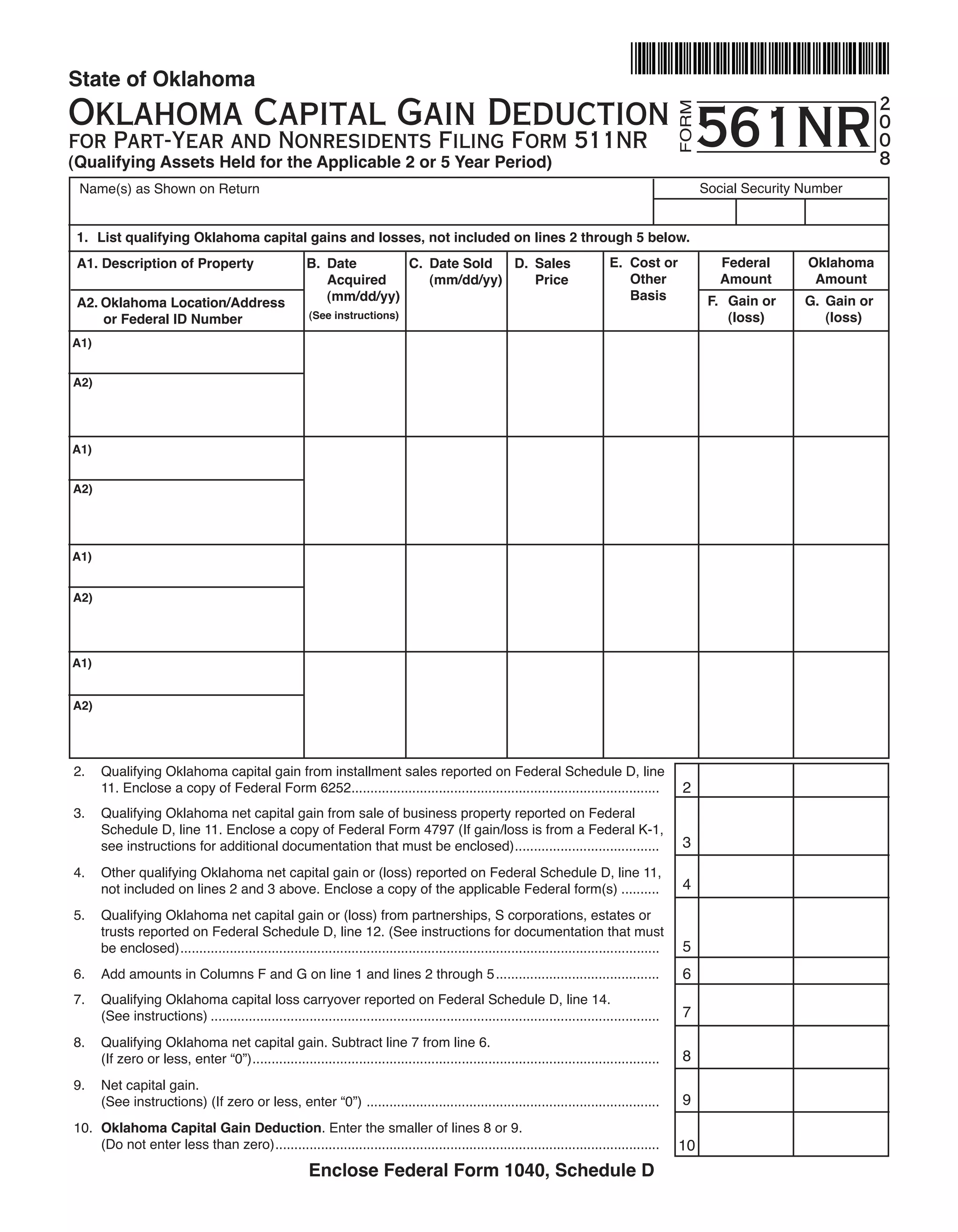 Capital Gain Deduction | PDF
