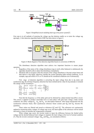 Compensation of Single-Phase and Three-Phase Voltage Sag and Swell Using Dynamic Voltage ...