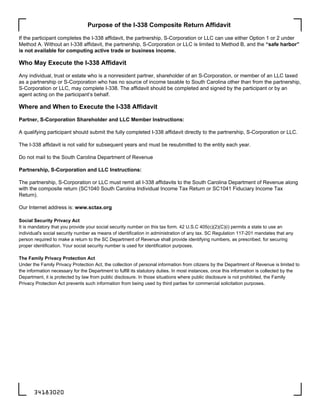 Composite Return Affidavit | PDF