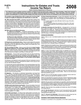 dor.state.nc D-407A | PDF