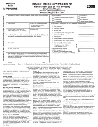 Form MW506AE; Form MW506NRS; Form MW506R | PDF