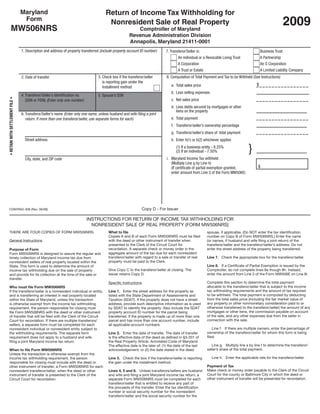 Form MW506AE; Form MW506NRS; Form MW506R | PDF