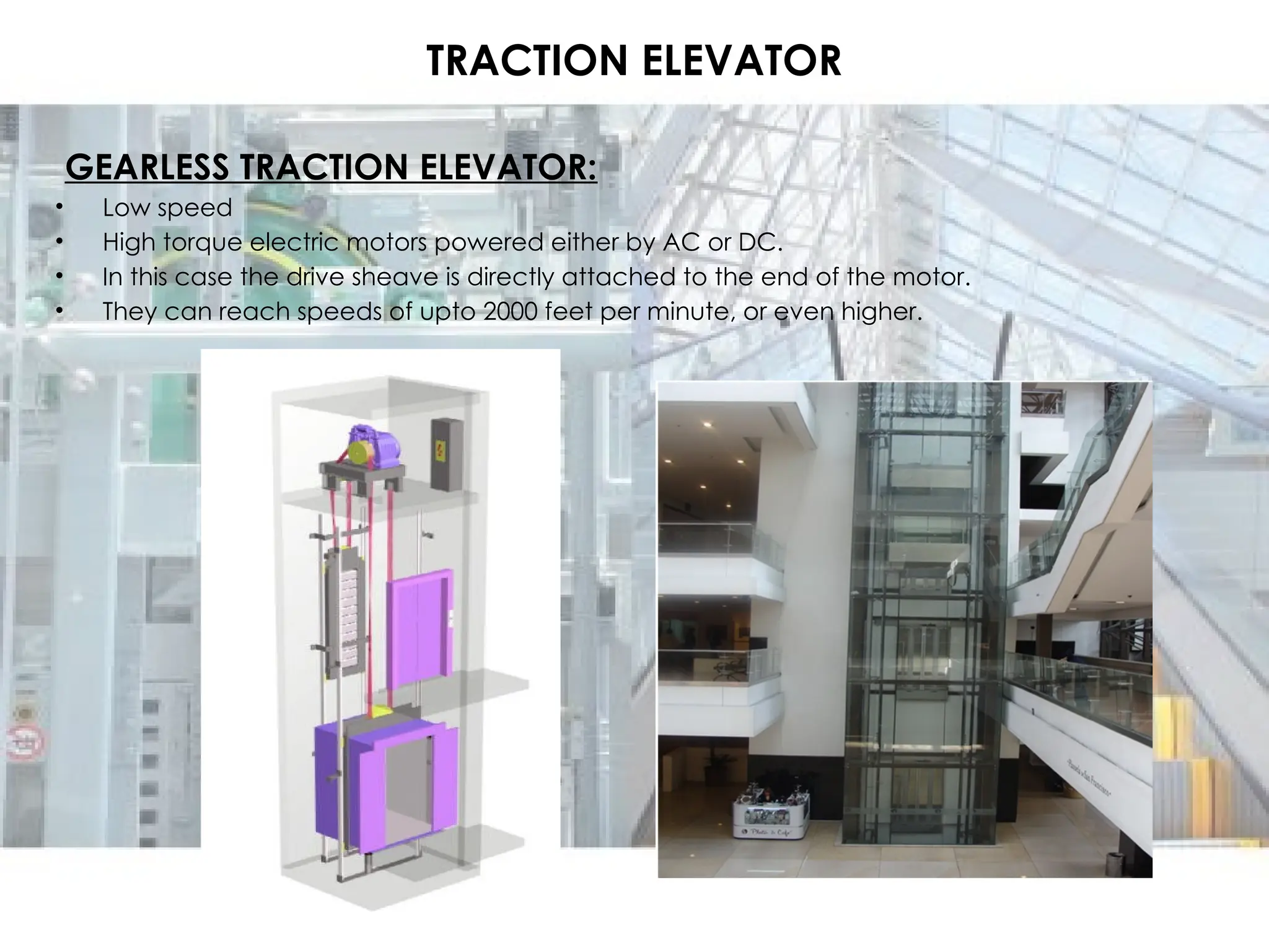 Building Utilities 2 : Elevators and Escalators | PPT