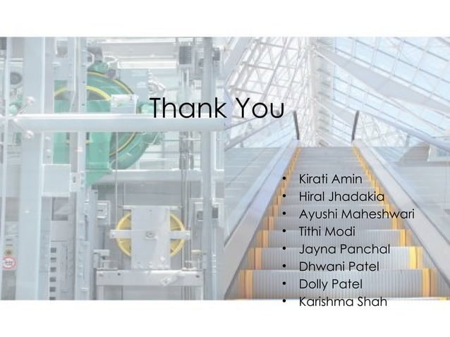 Building Utilities 2 : Elevators and Escalators | PPT