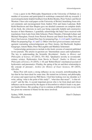 One Hundred Years of Pressure Hydrostatics from Stevin to Newton ...