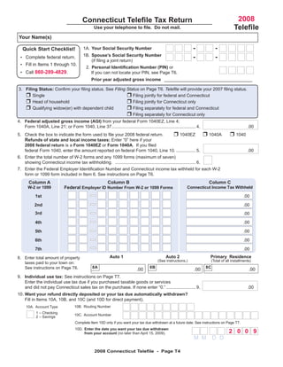 Part-Year Resident Income Allocation Worksheet | PDF
