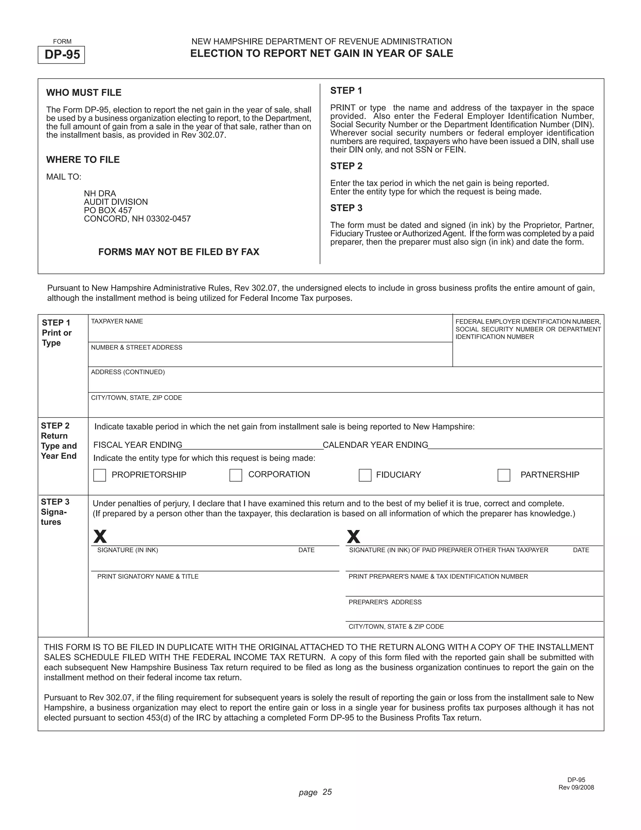 Taxpayer Forms Booklet for 2008 | PDF