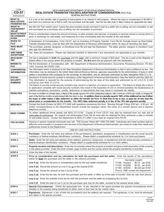 Real Estate Transfer Tax Declaration of Consideration | PDF