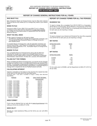 DP-87 General Instructions | PDF