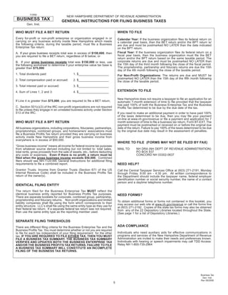 Corporate Business Profits Tax Return Booklet | PDF