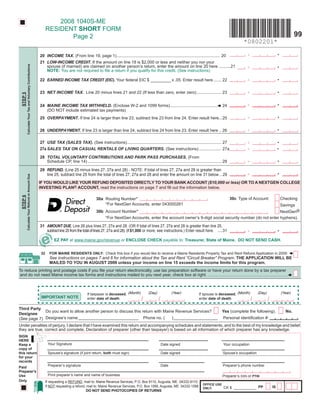 1040S-ME resident short form booklet (forms & instructions) | PDF