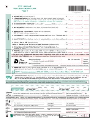 1040S-ME resident short form booklet (forms & instructions) | PDF