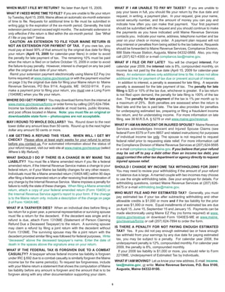 1040S-ME resident short form booklet (forms & instructions) | PDF