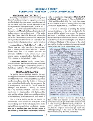 - Instructional pamphlet for Schedule 3 | PDF