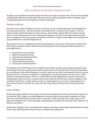 Dept of Education School Kids Programme Overview | PDF