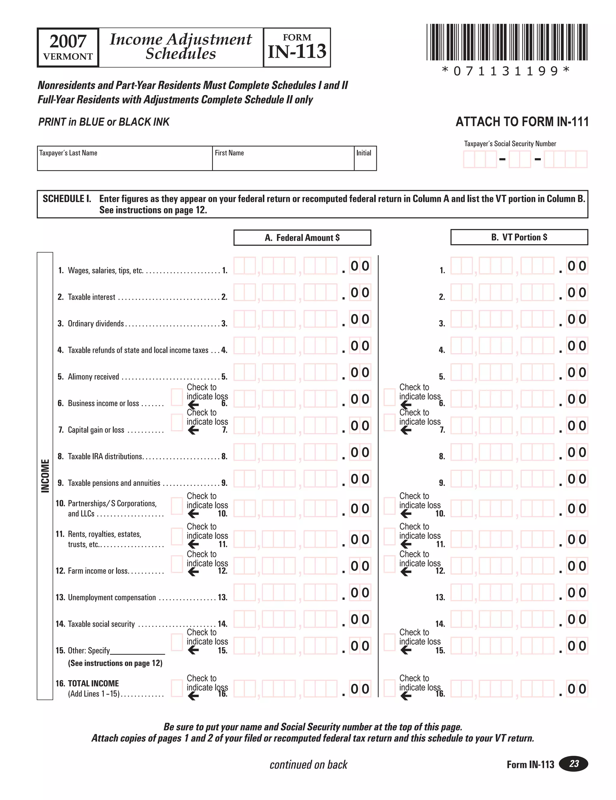 IN-116 - Income Tax Payment Voucher | PDF