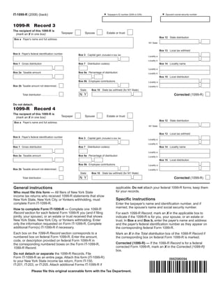 it1099r_2008_fill_in holding Allowance Certificate | PDF