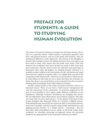 Principles of Human Evolution 2nd Edition Foley | PDF