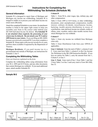 Amended Income Tax Return | PDF | Personal Taxes | Personal Finance