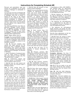 Schedule 1 Instructions | PDF