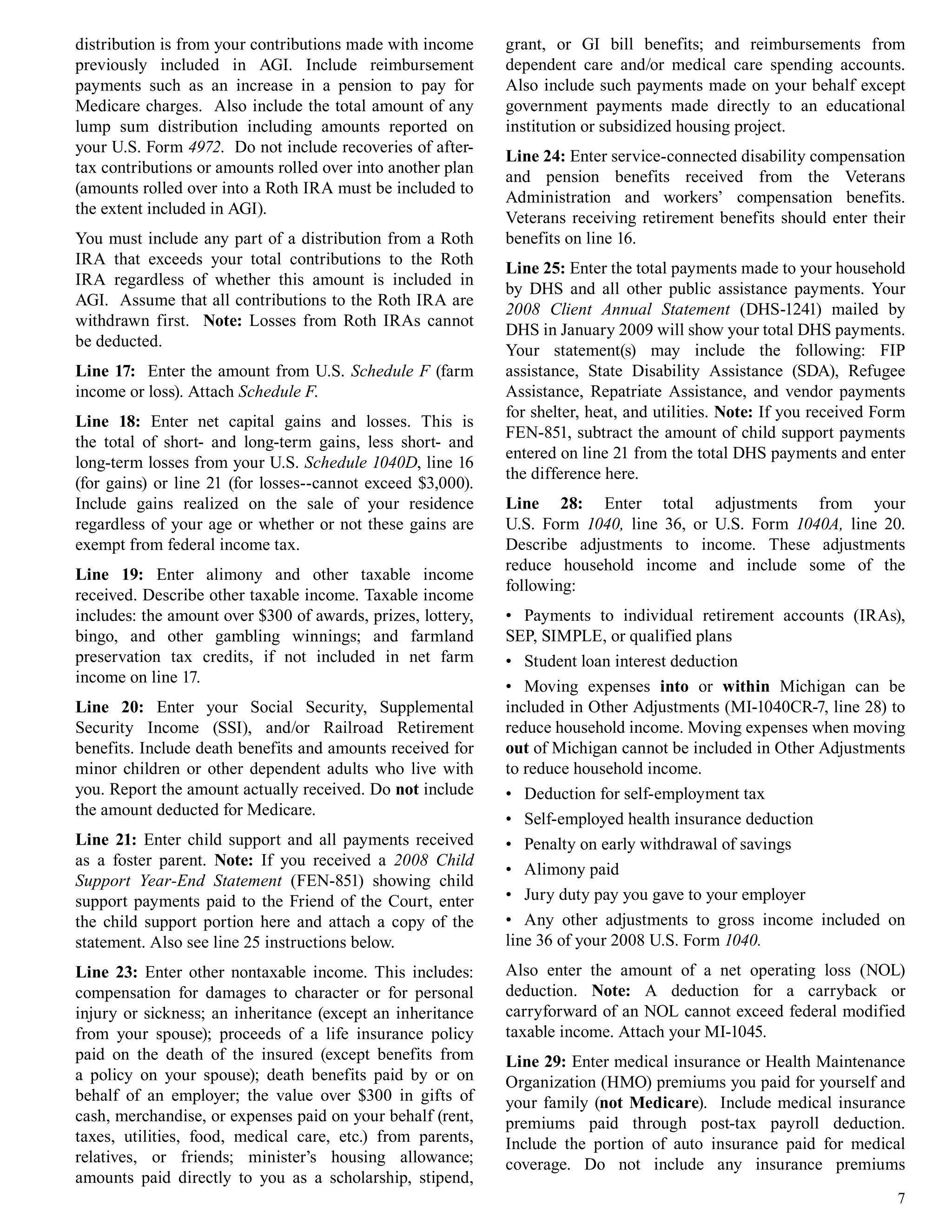 MI-1040CR-7booklet_michigan.gov documents taxes | PDF