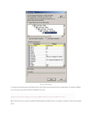 descriptive programming | PDF