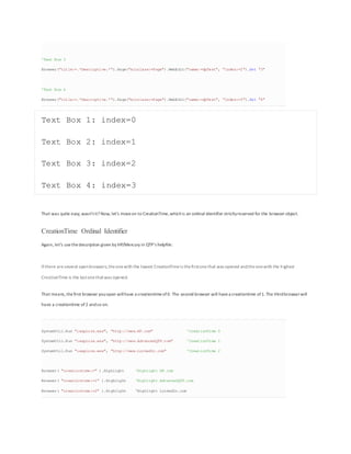 descriptive programming | PDF