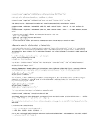 descriptive programming | PDF