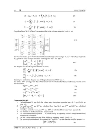 Power Flow Study and Performance of STATCOM and TCSC in Improvement Voltage Stability and ...