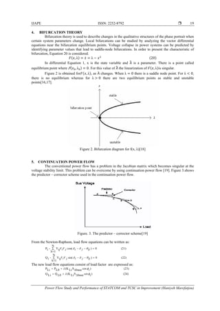 Power Flow Study and Performance of STATCOM and TCSC in Improvement Voltage Stability and ...