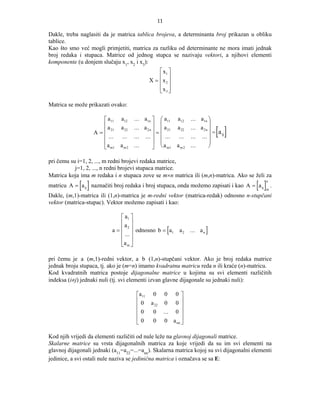 Matrice i Determinante | PDF