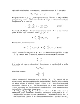 Matrice i Determinante | PDF