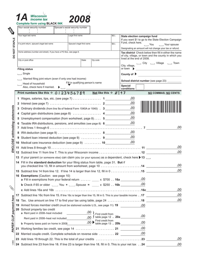 Fill-In Form | PDF