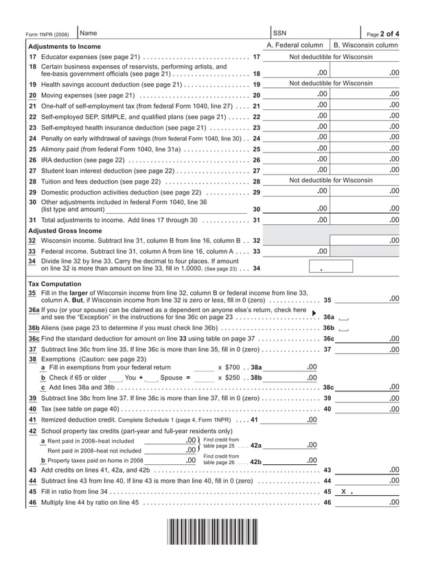 Form 1NPR | PDF