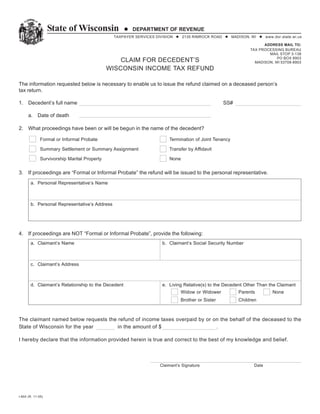 Form 804 | PDF