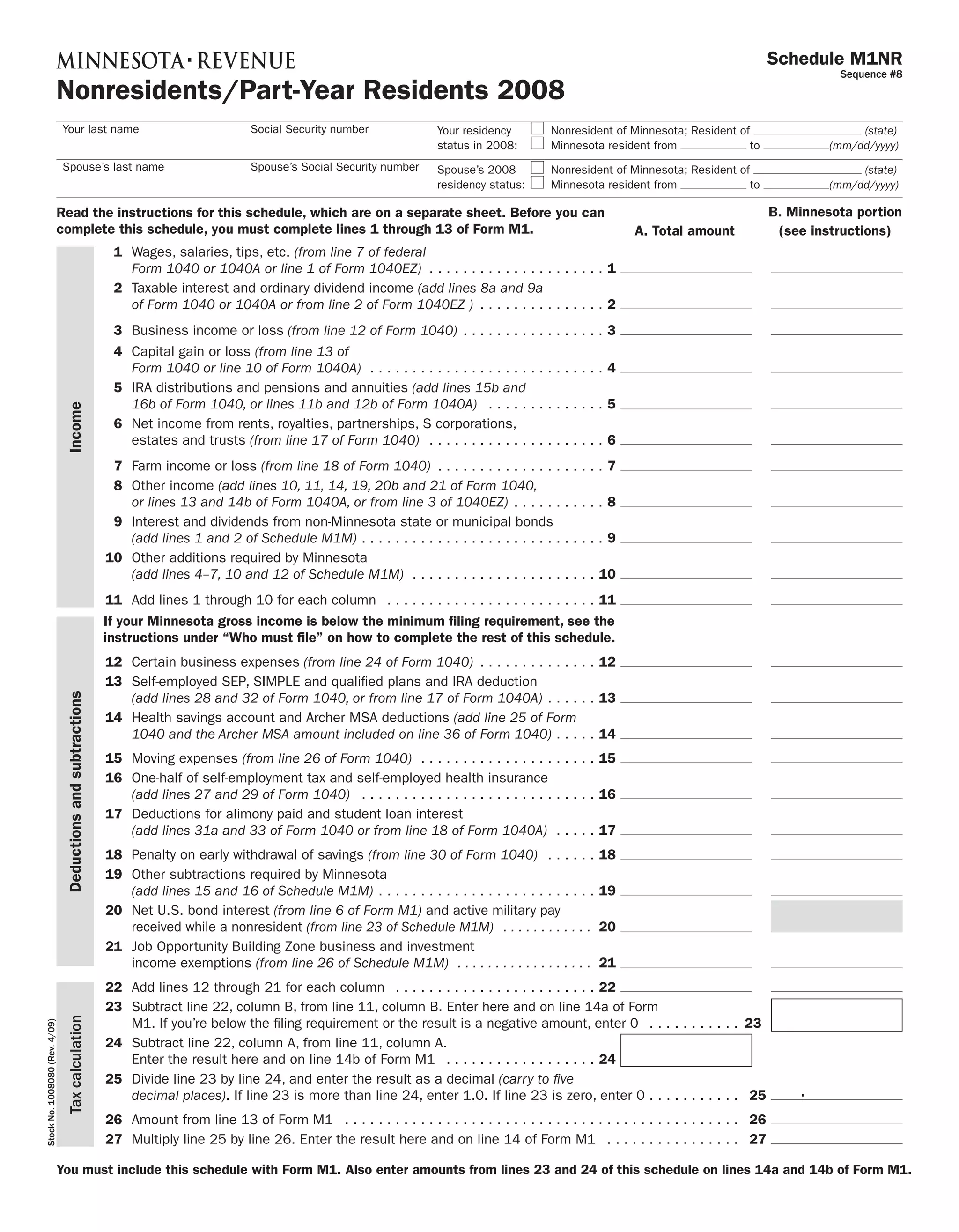 M1NR taxes.state.mn.us