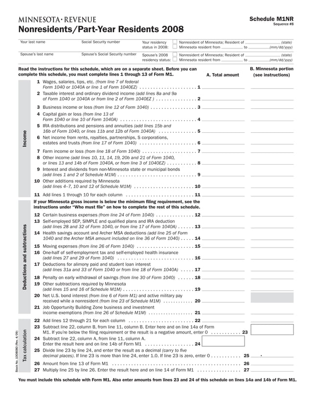 M1NR taxes.state.mn.us