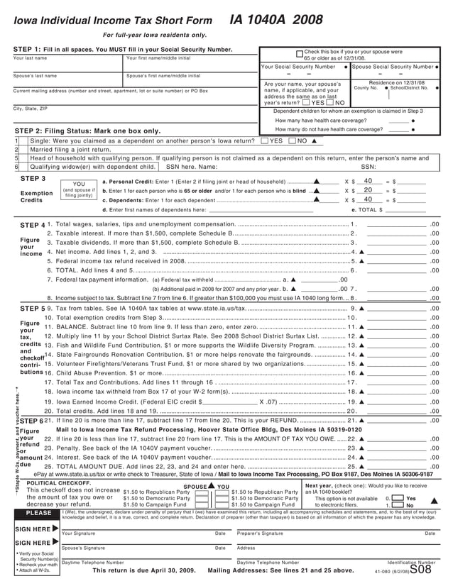 0841080 state.ia.us tax forms | PDF