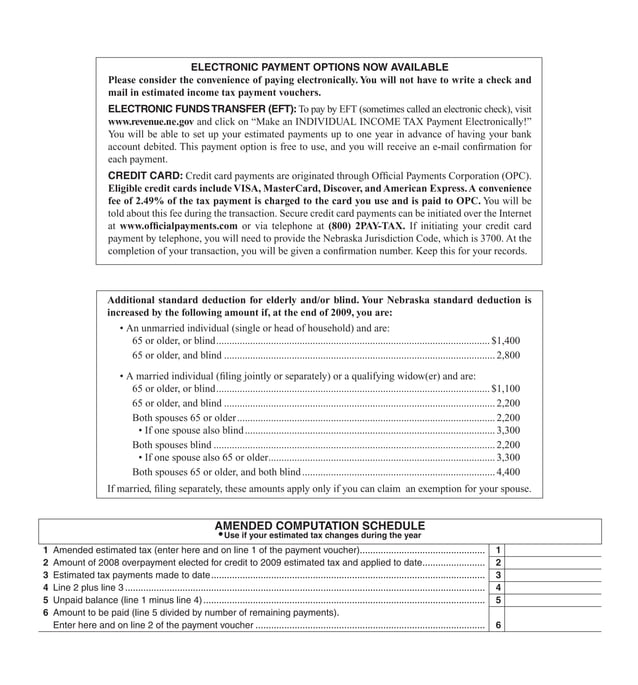 revenue.ne.gov tax current f_1040nes_2009 | PDF | Business Accounting ...
