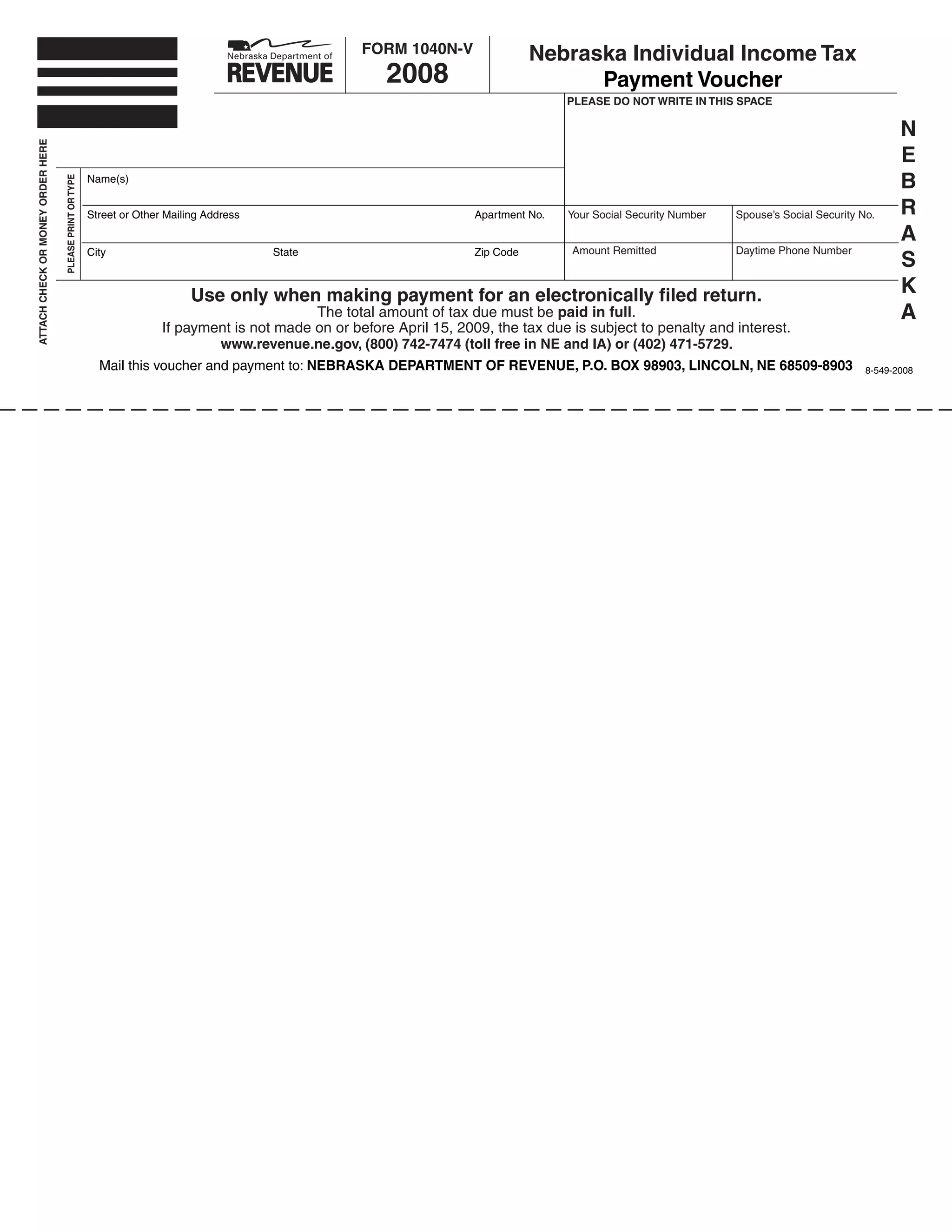 revenue.ne.gov tax current f_1040nv | PDF