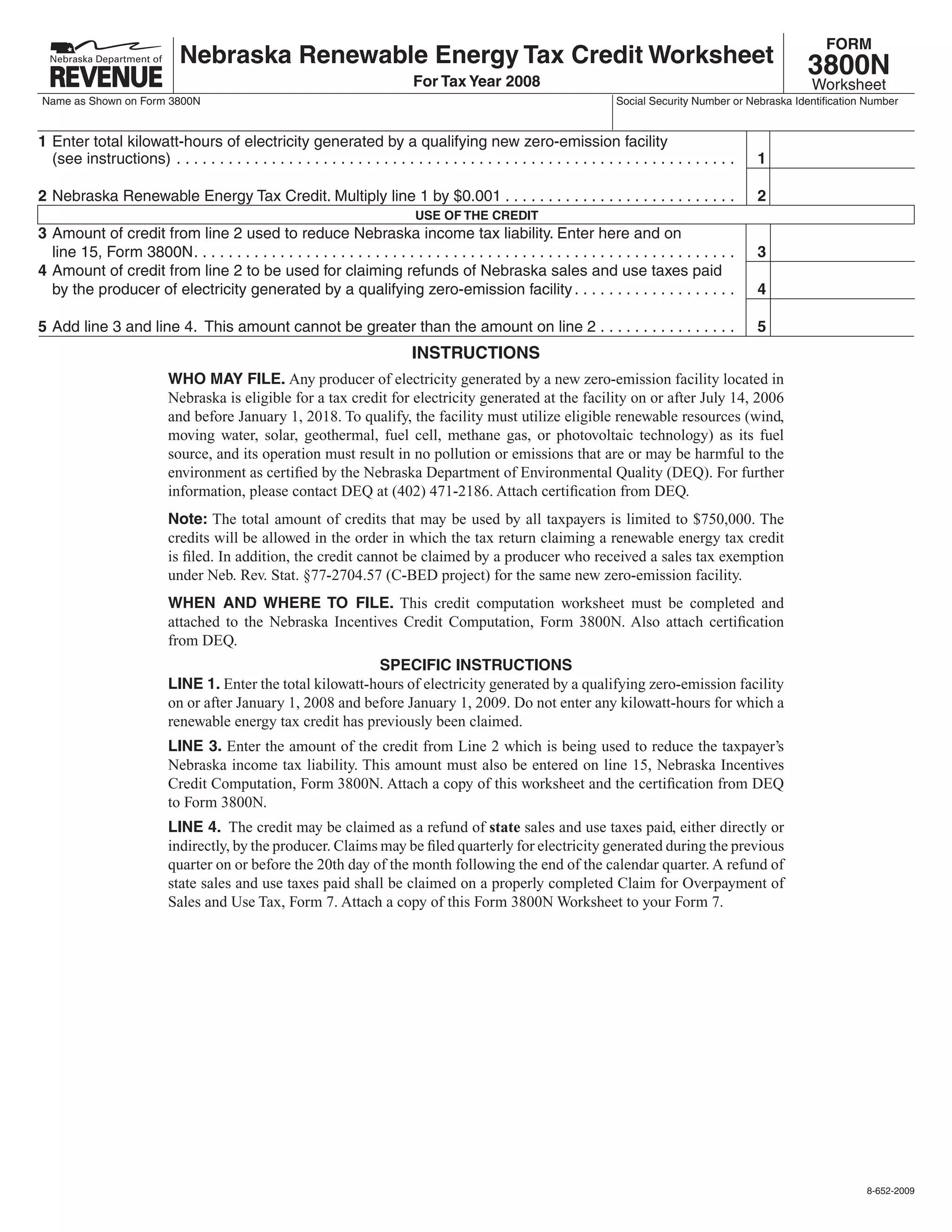 revenue.ne.gov tax current f_3800nwkst_2008 | PDF